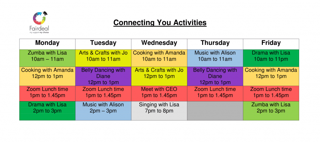 SL Timetable (003) - Fair Deal Glasgow